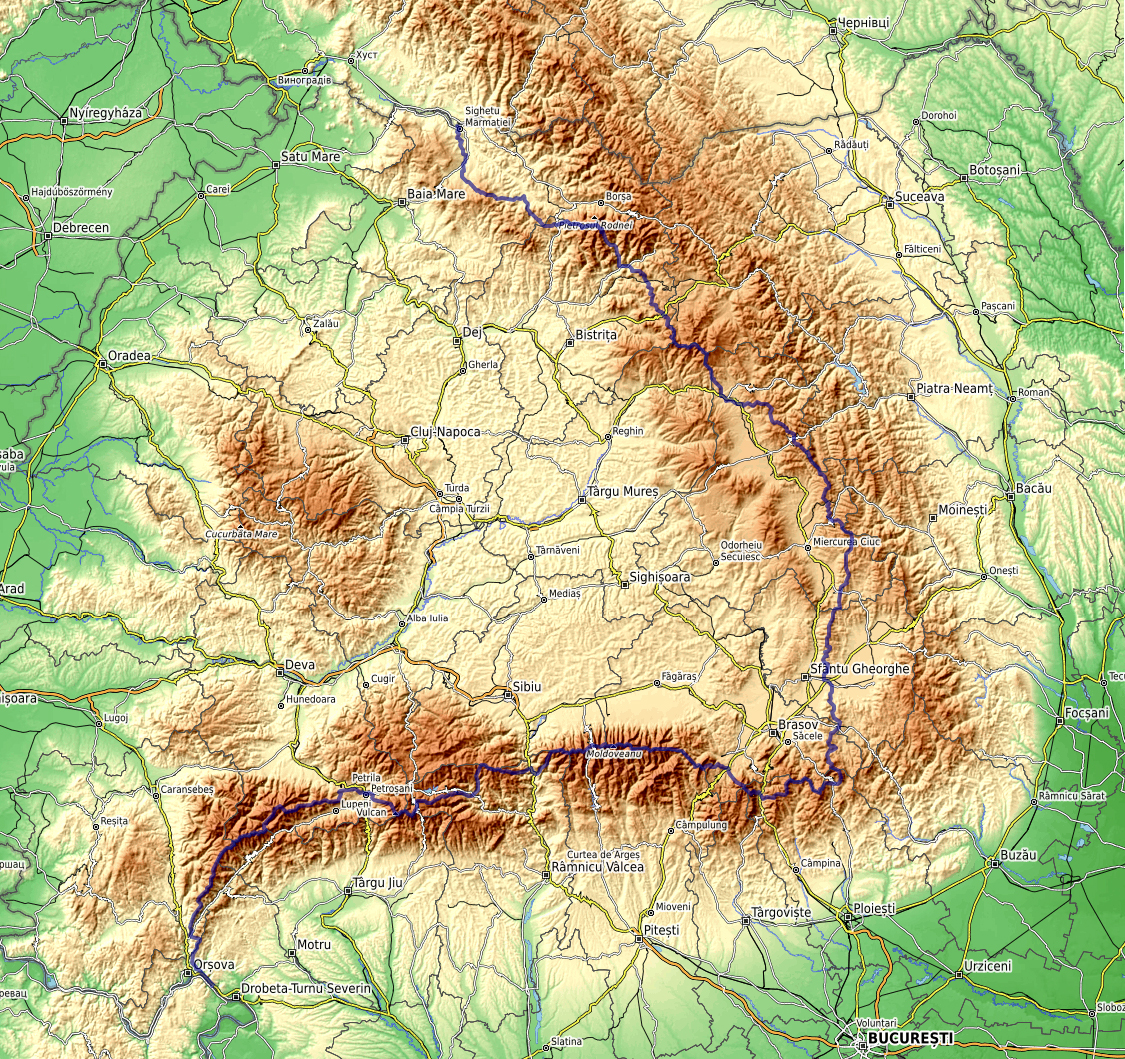 Roumanie | Longues marches en Europe, Asie, USA